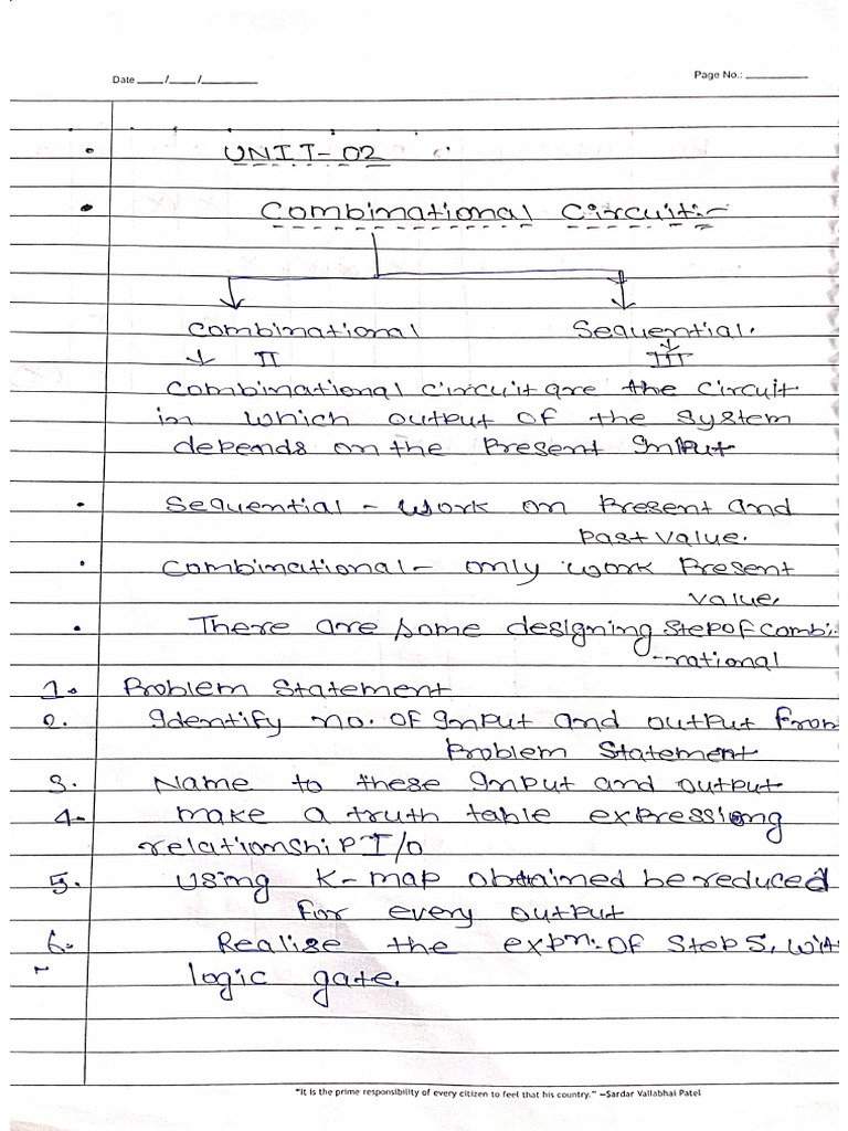2nd Units Notes - Digital Electronics | PDF