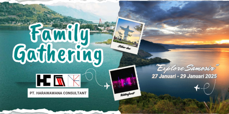 Green and White Creative Modern Family Gathering Banner | PDF