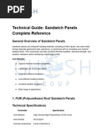 PUF Panel Roofing Specifications | PDF | Wall | Specification ...