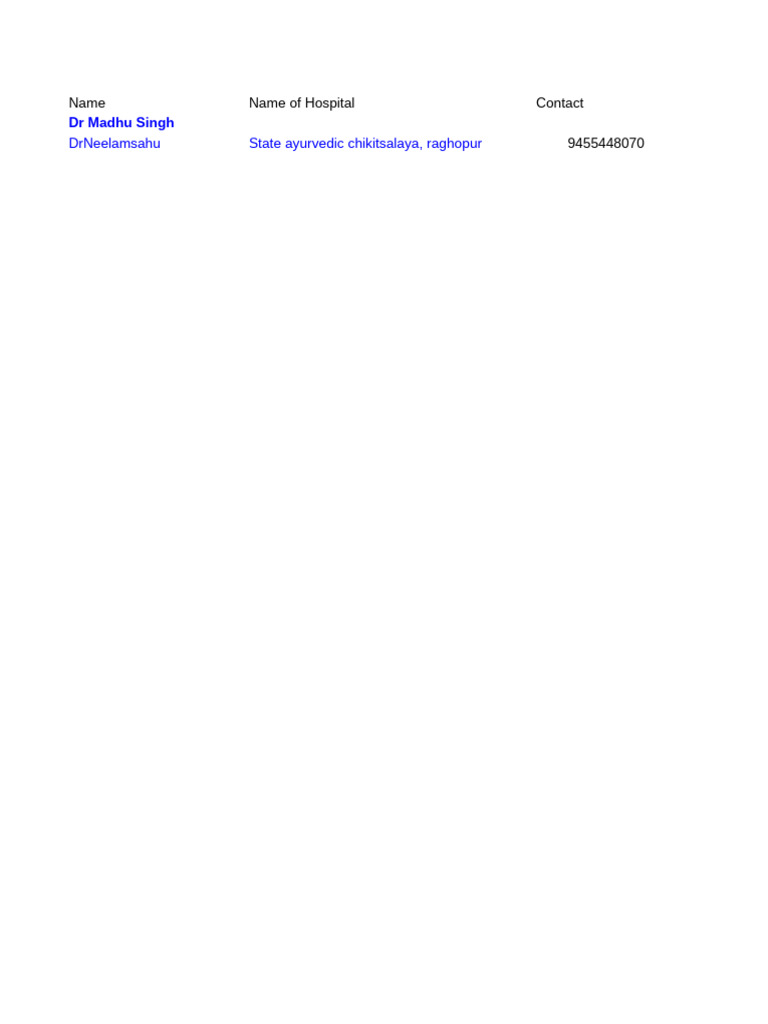 HWC Doctors Only | PDF