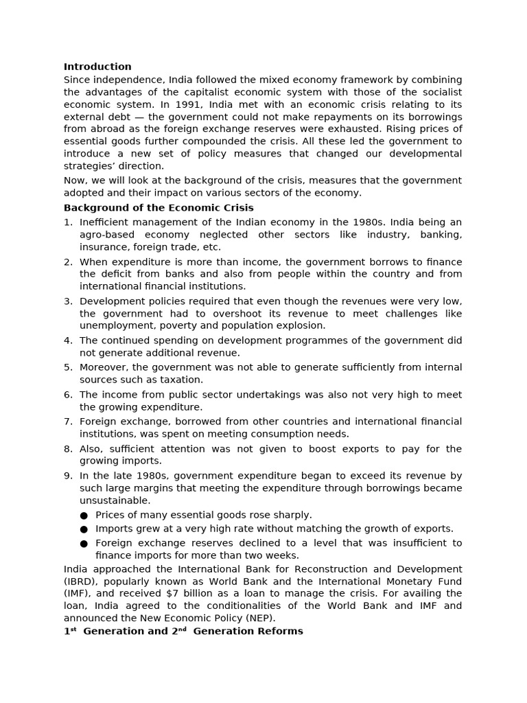 LPG Reforms | PDF | International Monetary Fund | Economy Of India