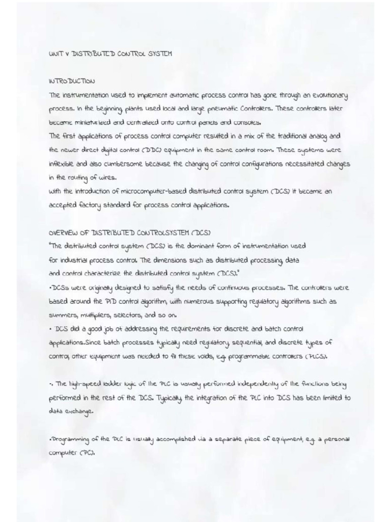 Industrial Automation Unit 5 | PDF