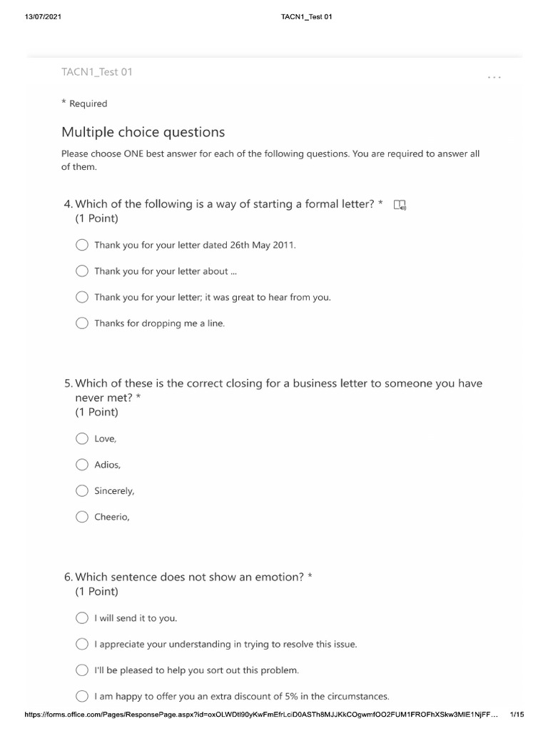 TN CK Ta5 | PDF