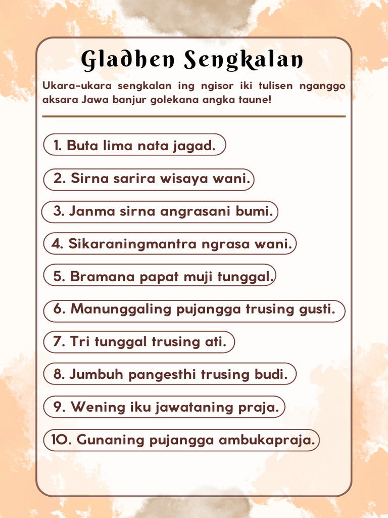 GLADHEN SENGKALAN | PDF