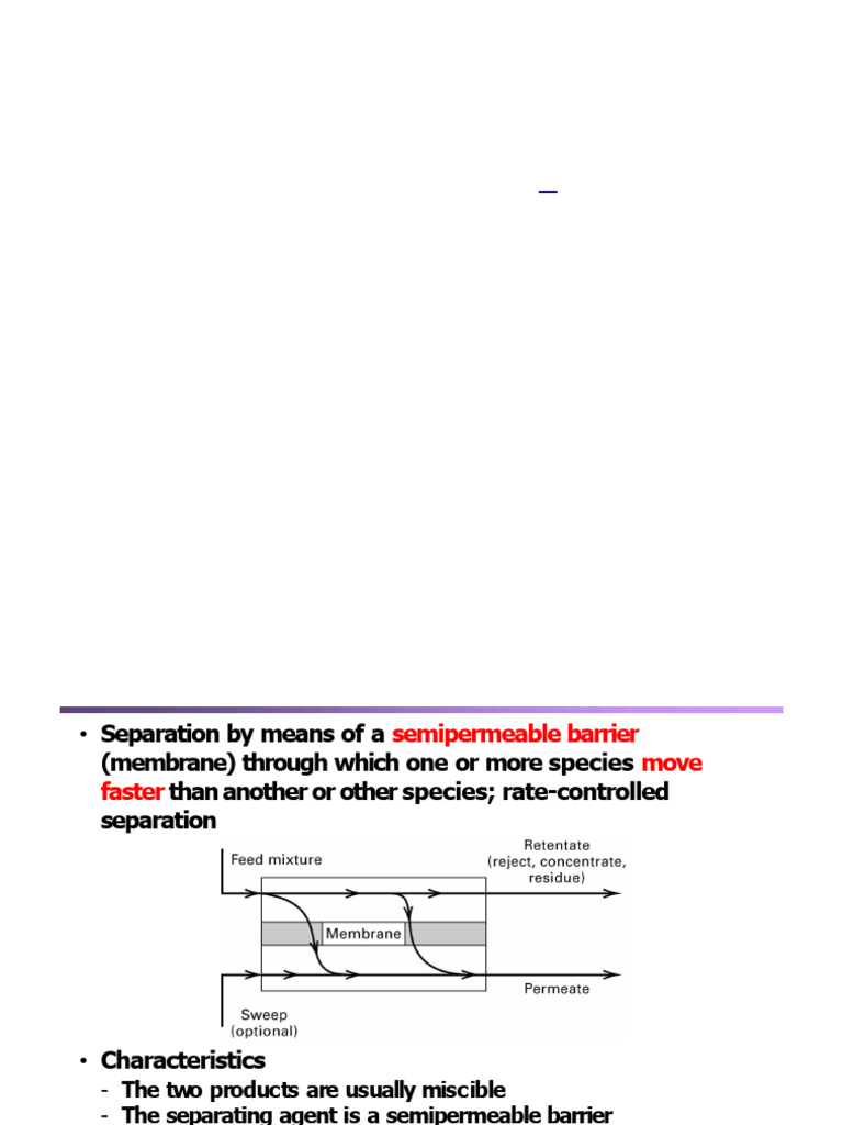 Membrane Separation: Materials & Modules | PDF | Polymers | Materials ...