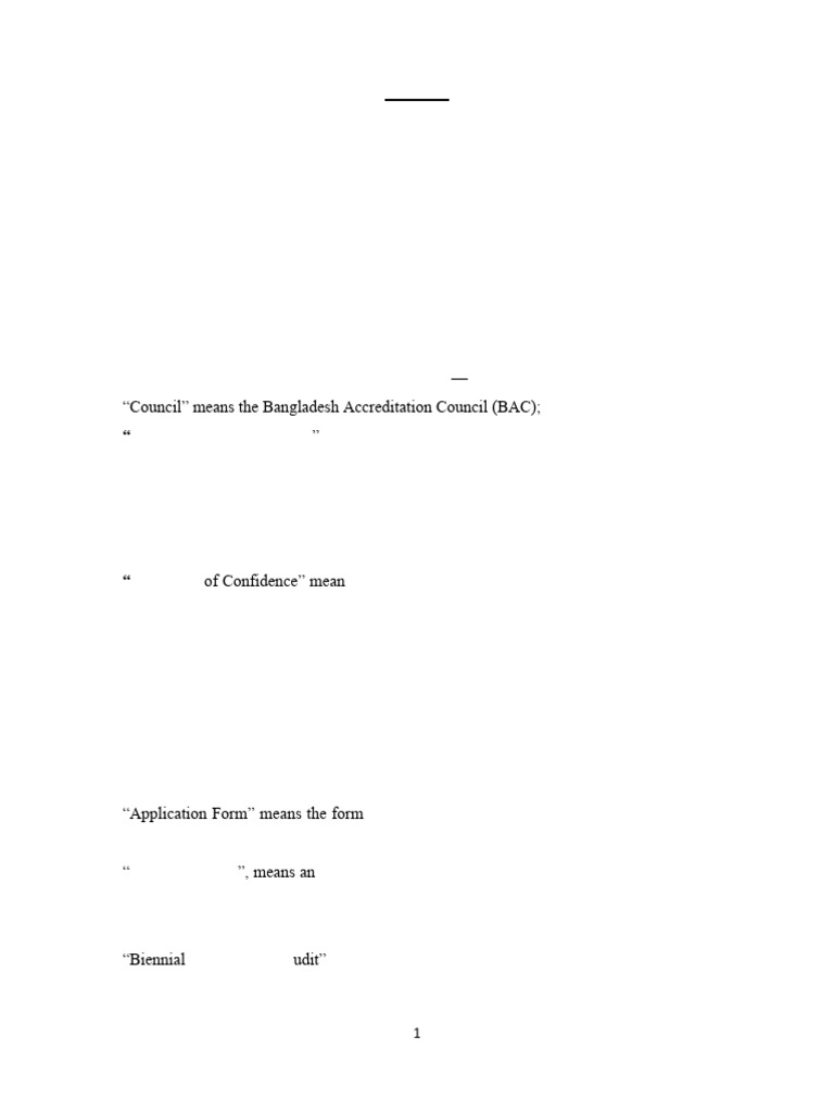 Draft Rule Relating To BAC Certification | PDF | Academic Degree | Audit