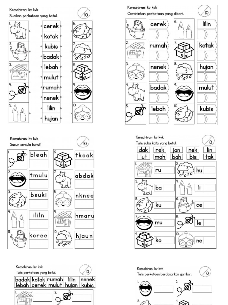 Latihan Kosa Kata ABM | PDF