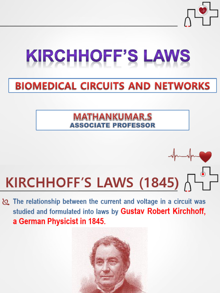 Understanding Kirchhoff's Circuit Laws | PDF | Electrical Network | Voltage