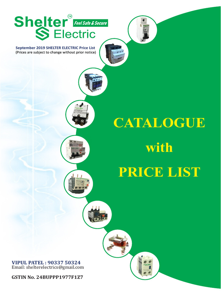 Shelter Electric Price List 2019 | PDF | Mains Electricity | Electrical ...