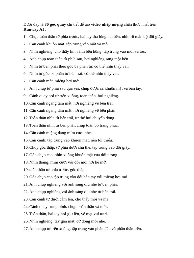 80 Góc Nhép Miệng | PDF