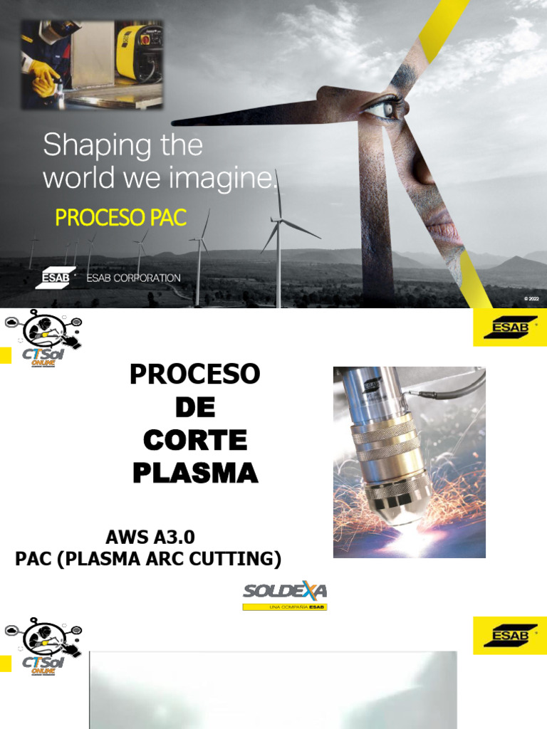 Proceso de Corte por Plasma PAC | PDF | Gases | Fenomeno fisico