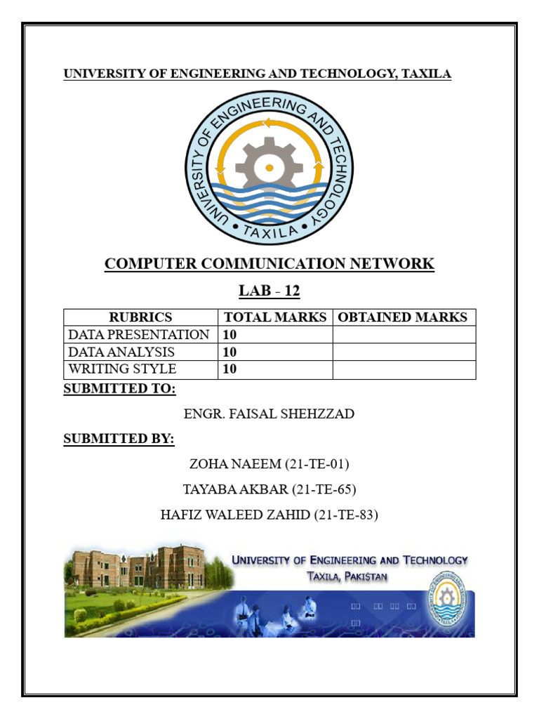 CCN Lab 12 | PDF