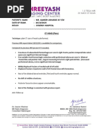 Right Knee CT Report: Tibial Fractures | PDF | Knee | Radiology