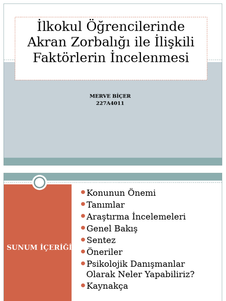 Akran Zorbaliği | PDF