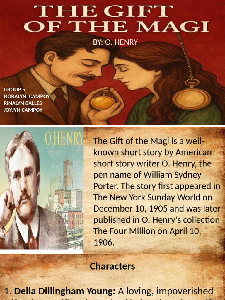 Group 5 - The Gift of The Magi by O. Henry | PDF