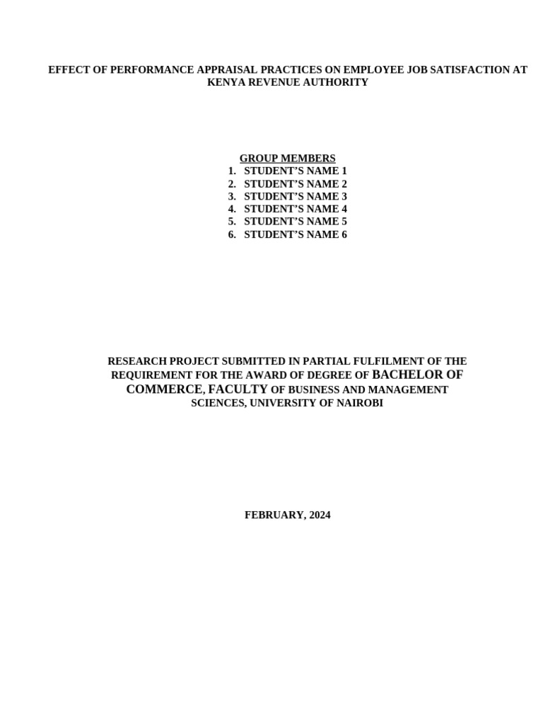 MRP Said | PDF | Job Satisfaction | Performance Appraisal
