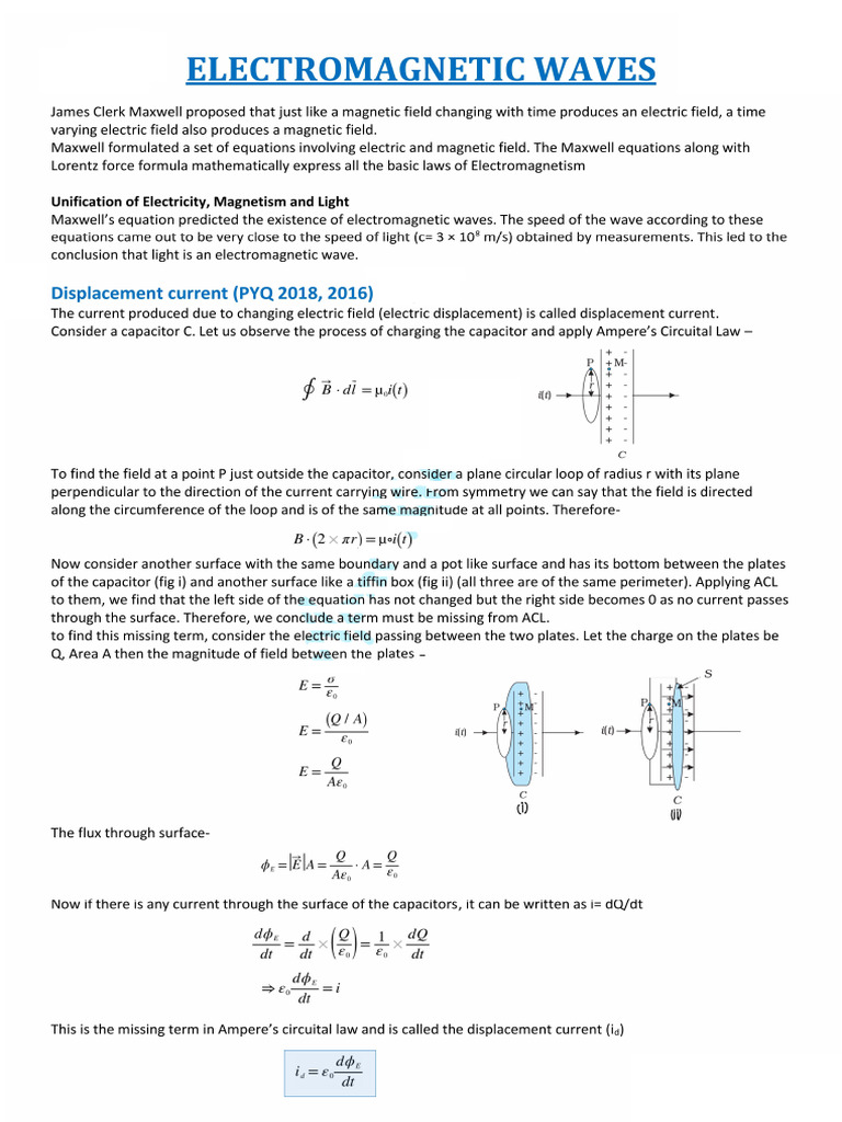 Electromagnetic Waves | PDF