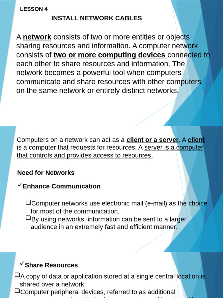 Lesson-4 | PDF | Computer Network | Local Area Network