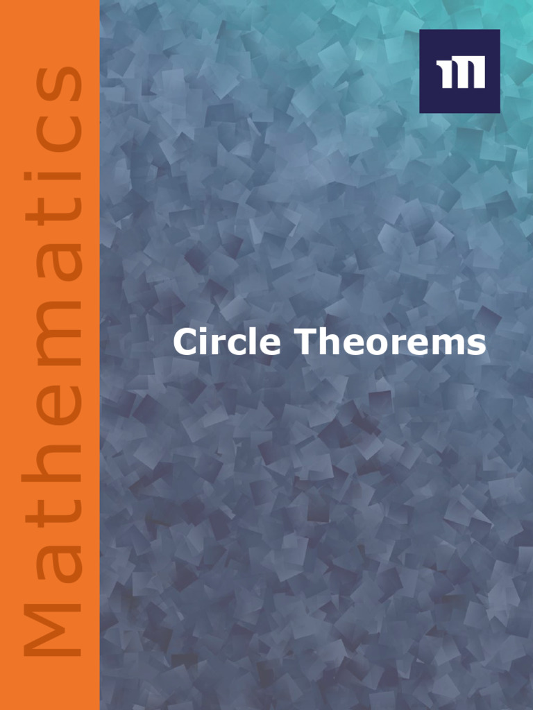 MYP 4 Booklet Circle Theorems | PDF | Circle | Elementary Geometry