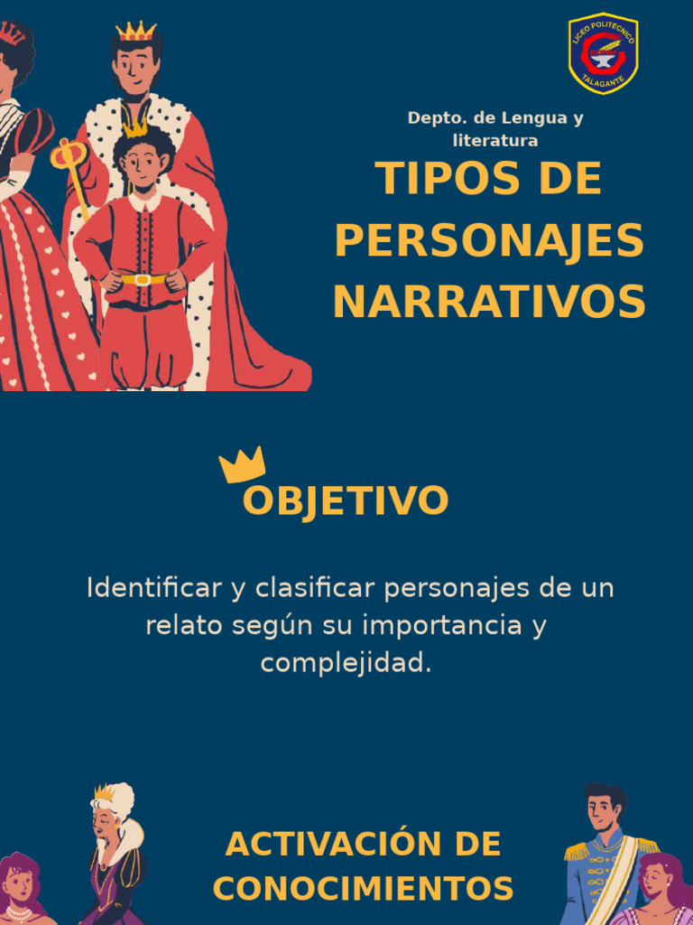 Tipos de Personajes | PDF