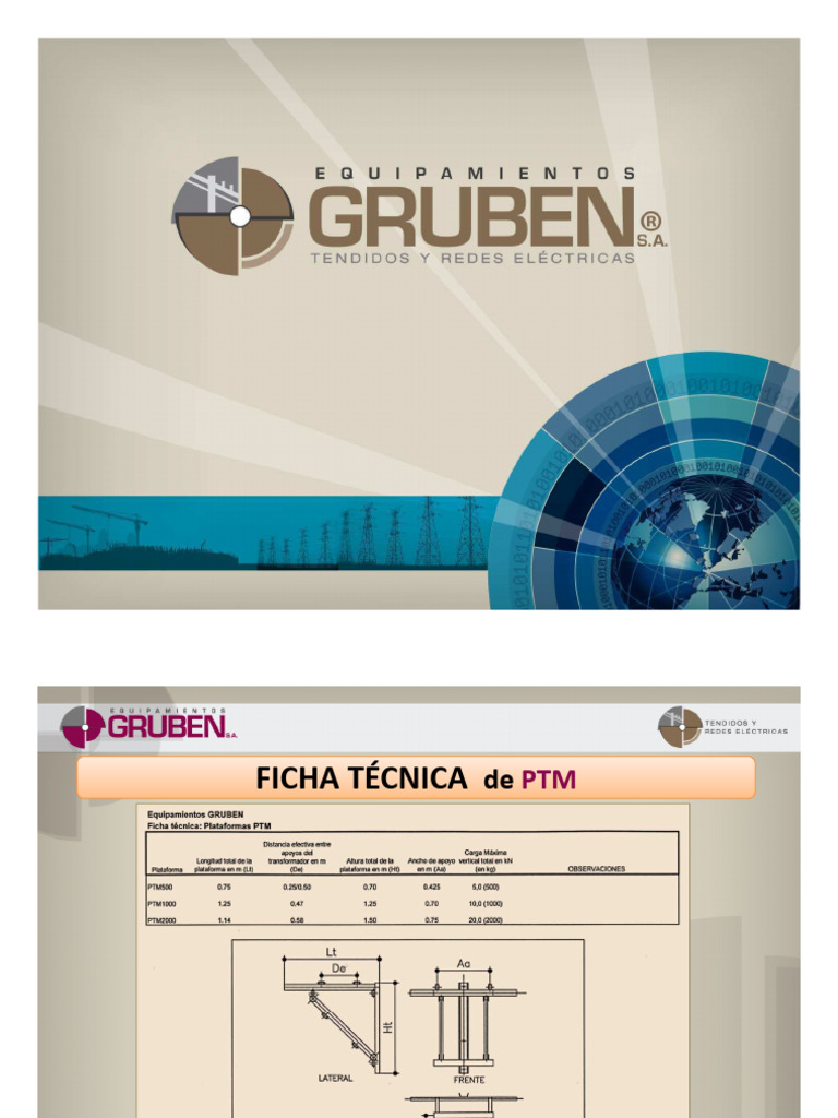 Kits PTM Gruben: Especificaciones 500-2000g | PDF