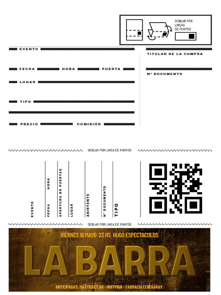 Entradas La Barra | PDF