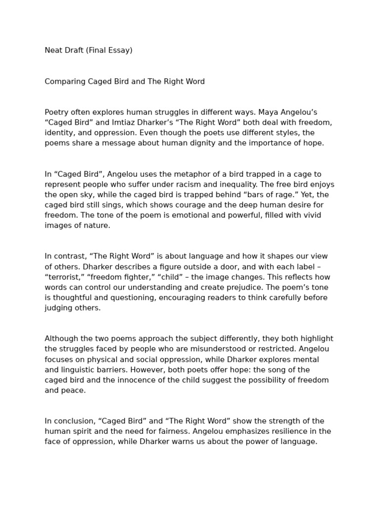 English Home Language Neat Draft | PDF