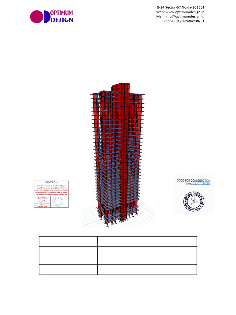 Design Basis Report - Ashtech - Signed - GFC | PDF | Beam (Structure) | Concrete