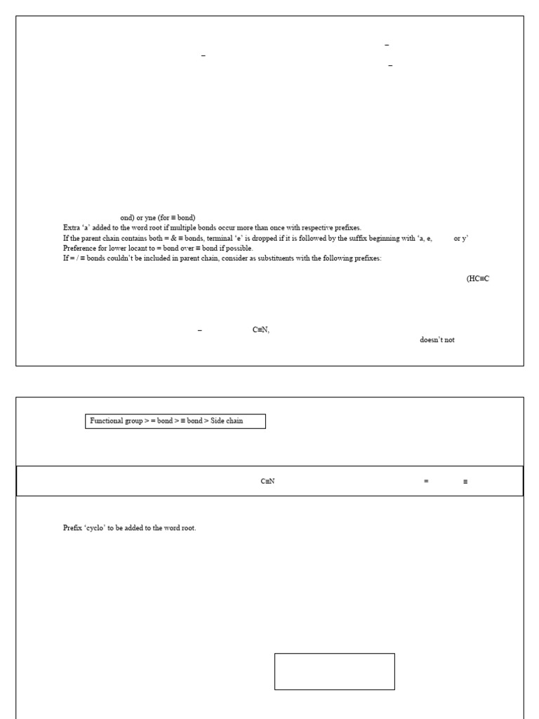 IUPAC Rules For Naming Organic Compounds | PDF | Functional Group ...