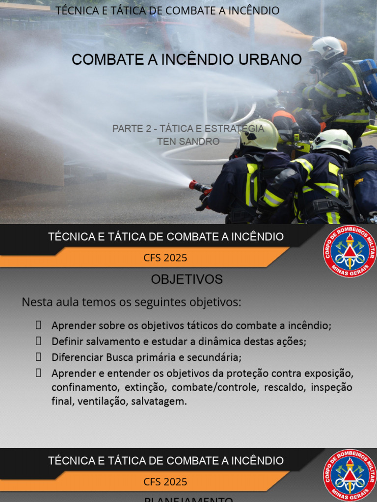 Táticas de Combate a Incêndio Urbano | PDF | Calor | Incêndios