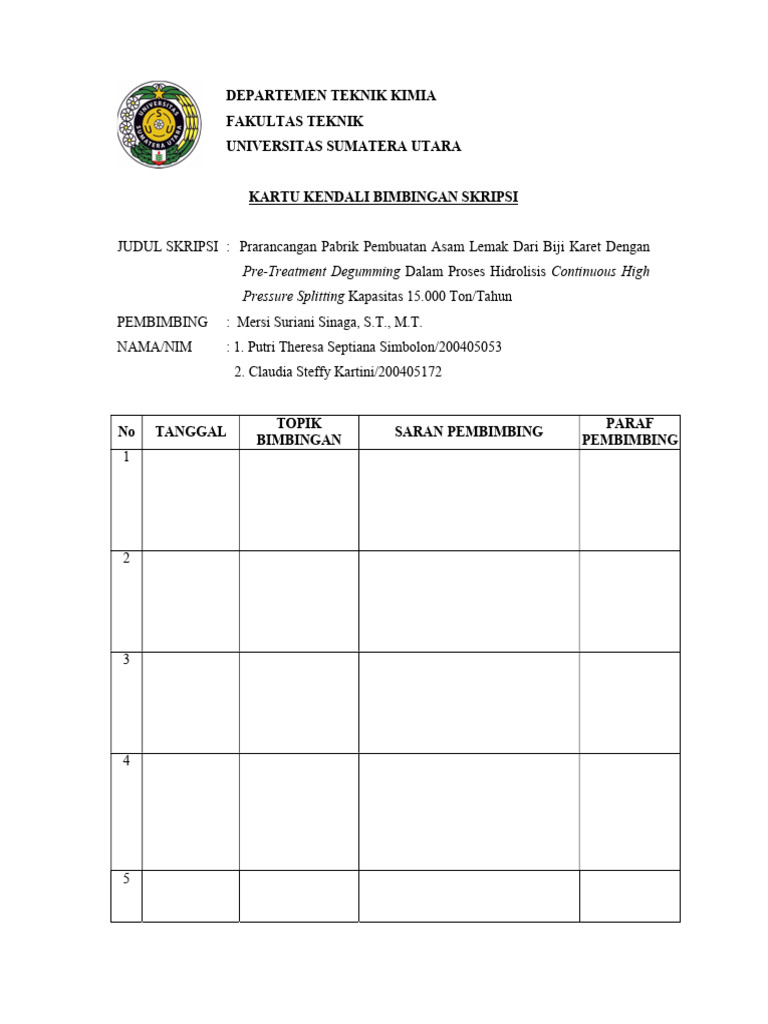 Logbook | PDF