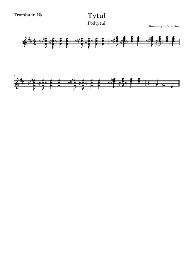 Remember the Time-Tromba in Bb | PDF