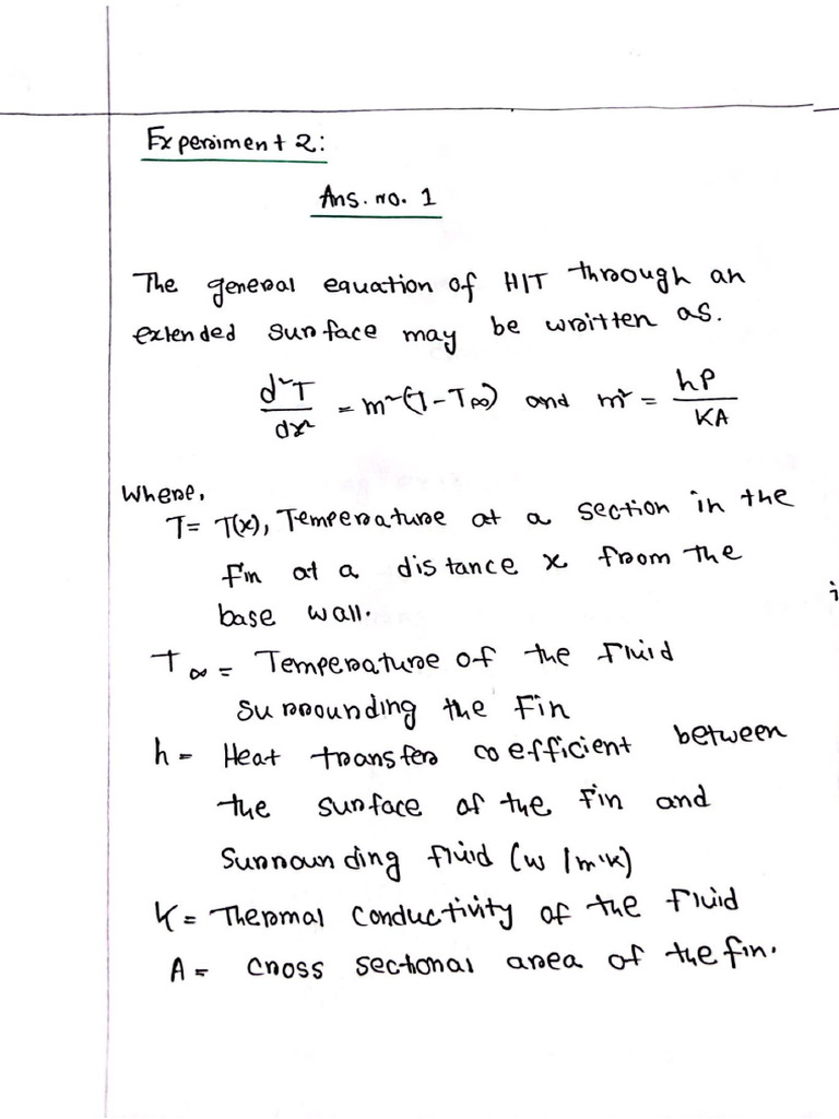 Heat Lab Assignment | PDF