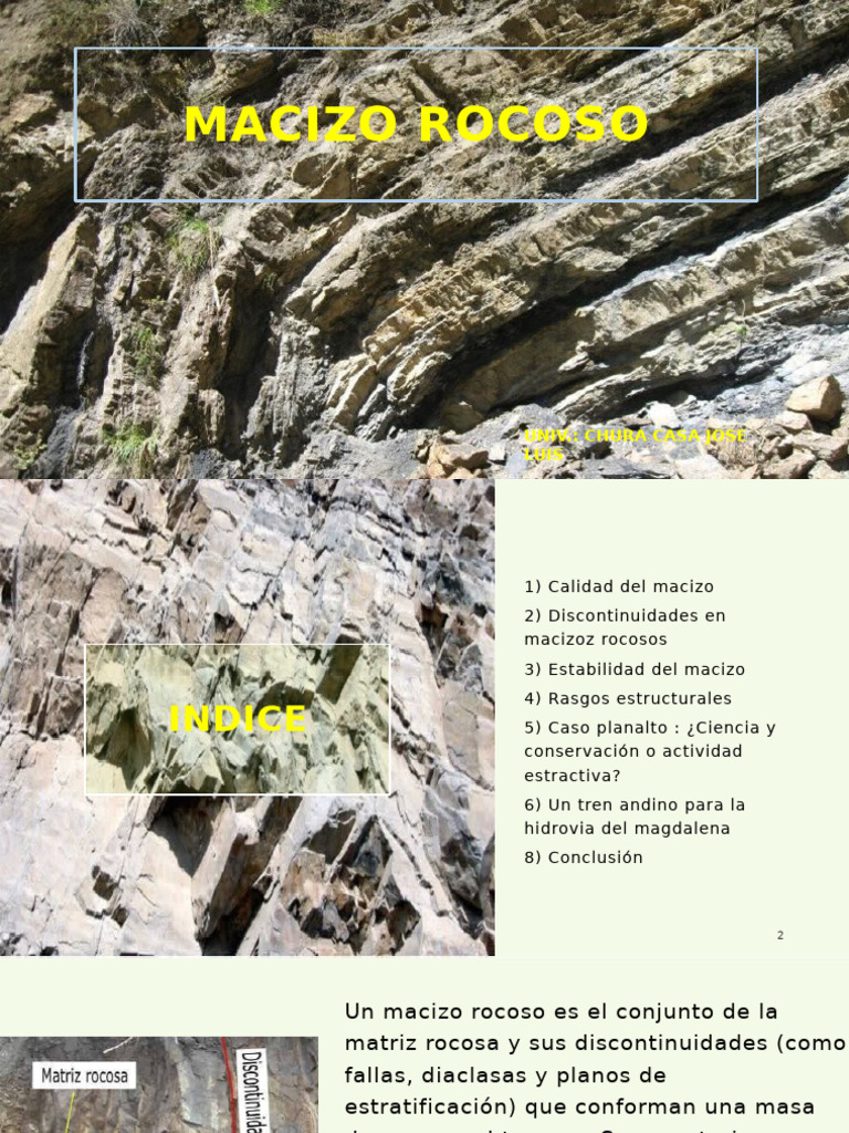 Evaluación de Macizos Rocosos en Ingeniería | PDF | Roca (geología)