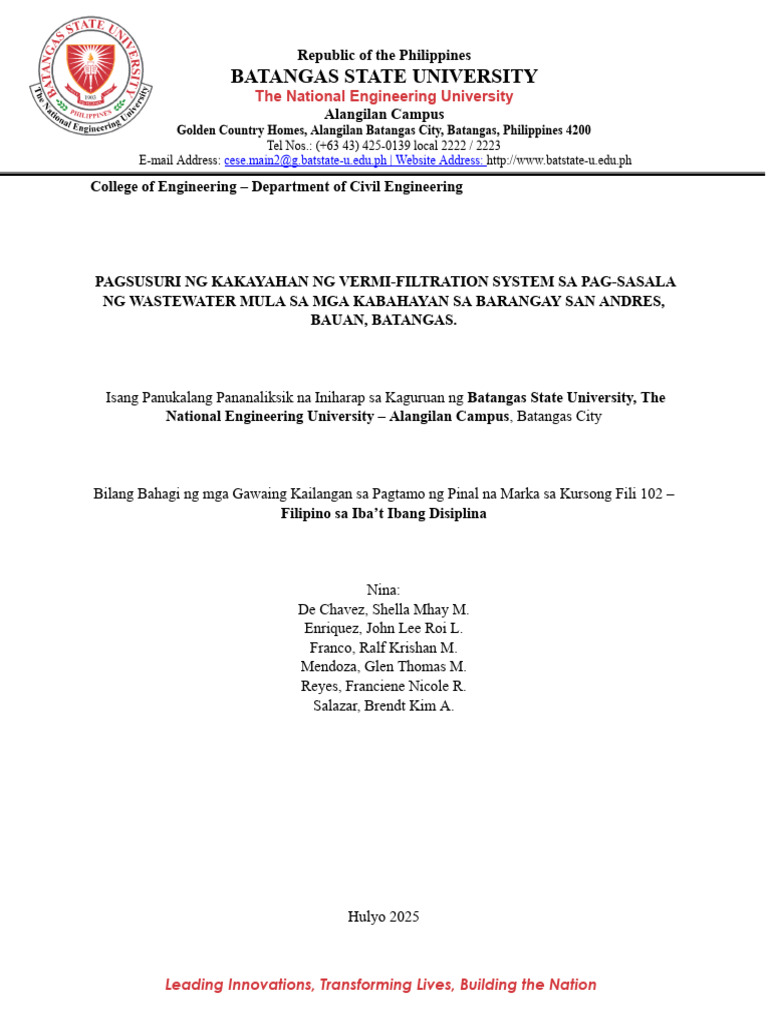 Fili 102 Pananaliksik Group 5 1 1 | PDF