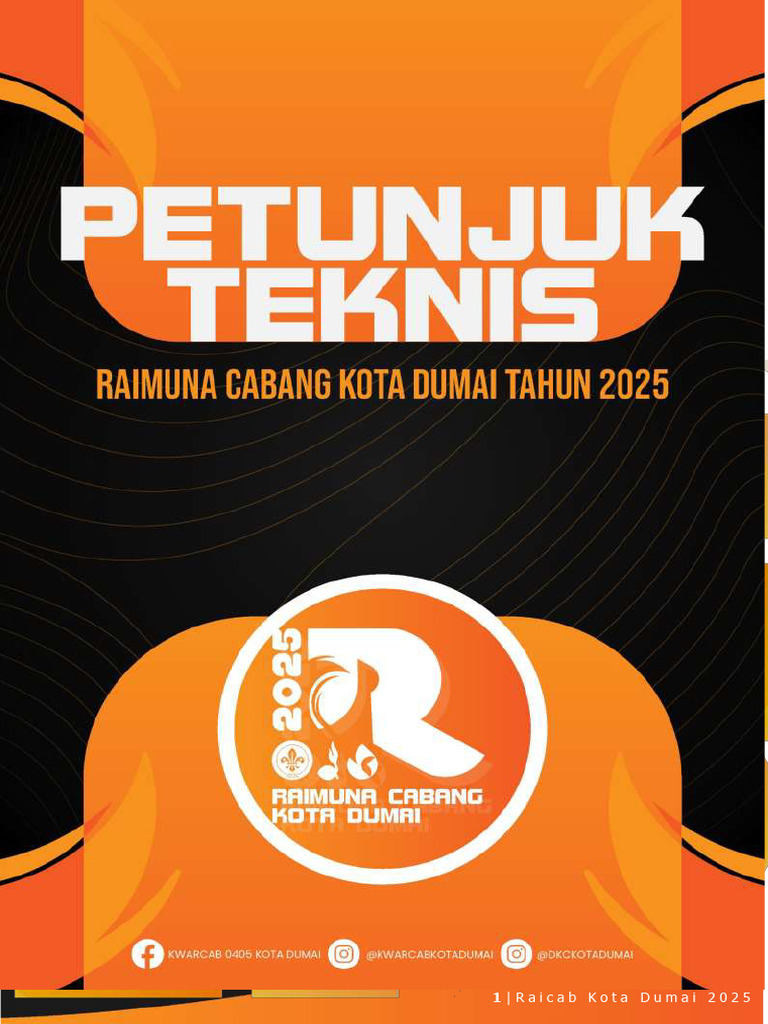 Petunjuk Teknis Raimuna Cabang Dumai 2025 (I) | PDF