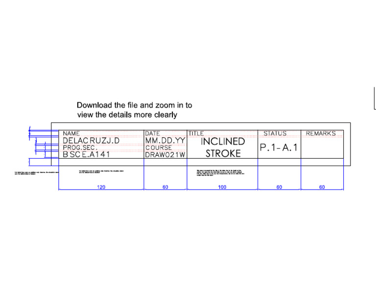 Title Block Details | PDF