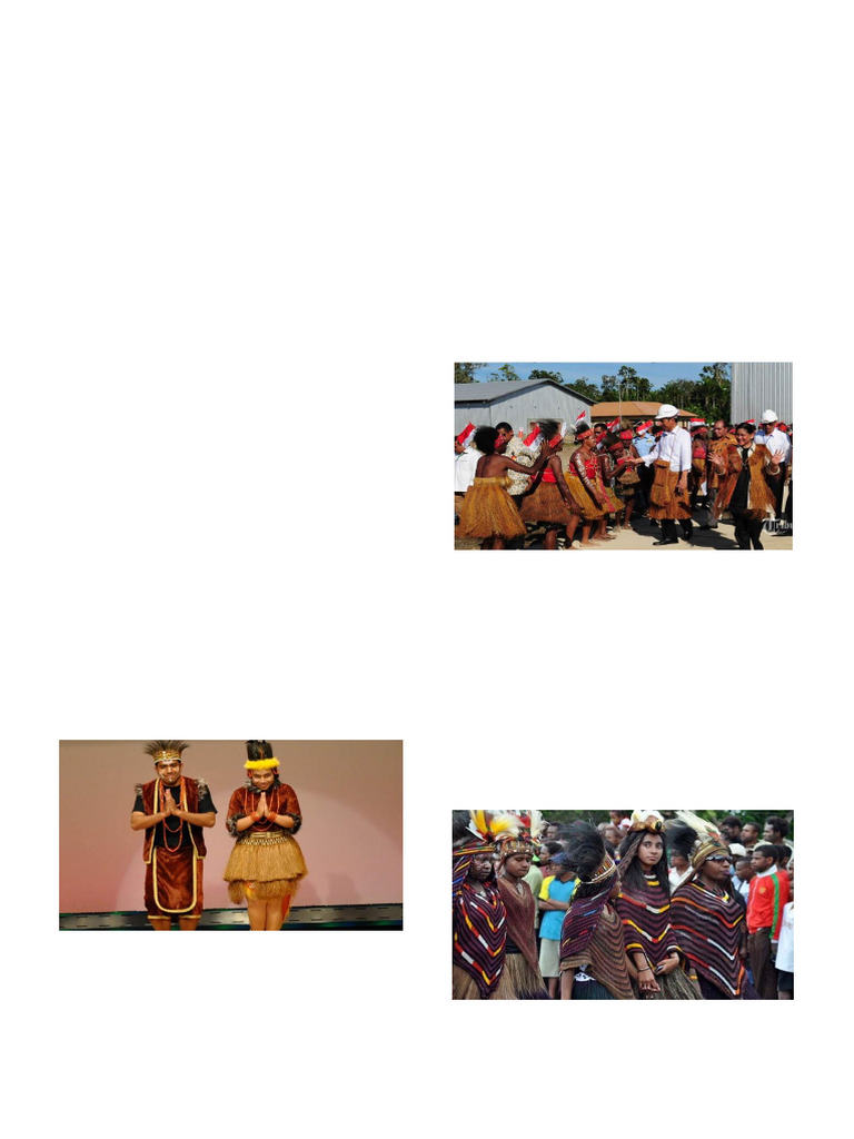 Pakaian Adat Ewer Papua Barat | PDF