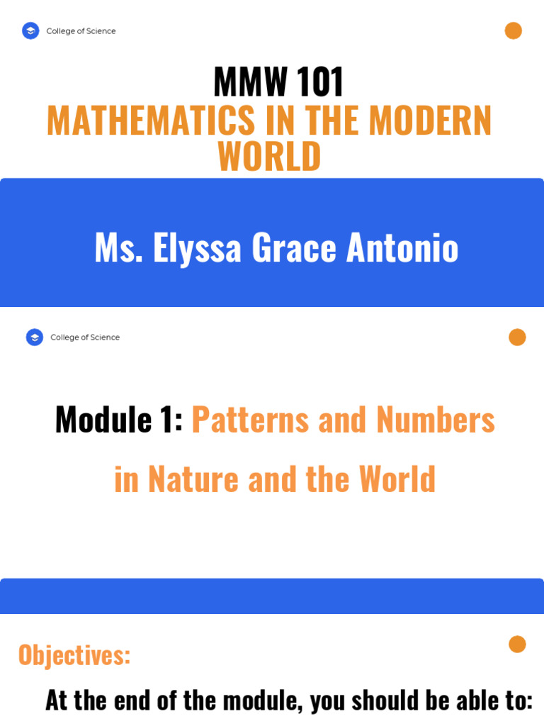 Module 1 | PDF | Pattern | Fractal