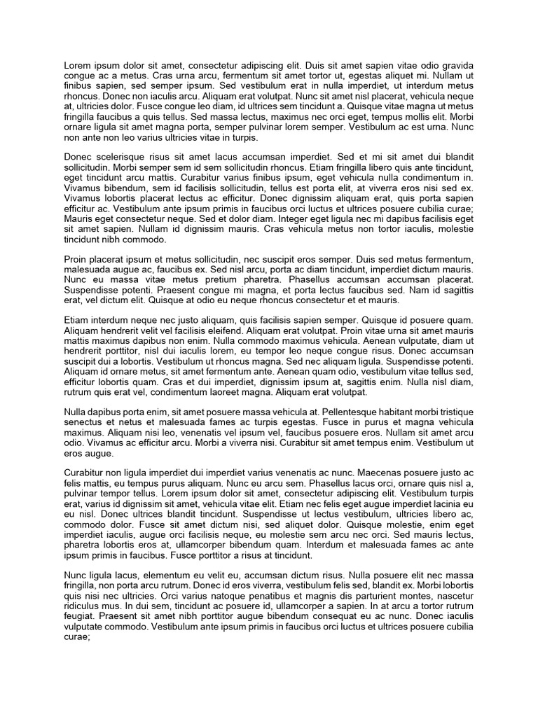 Lorem Ipsum Dolor Sit Amet | PDF