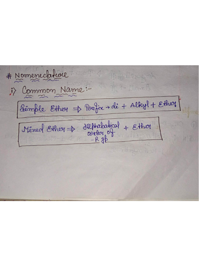 Organic Notes-1 | PDF
