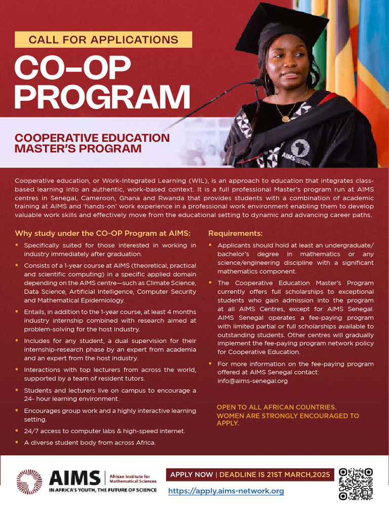 AIMS Cooperative Education Master’s Program | PDF | Cognition ...