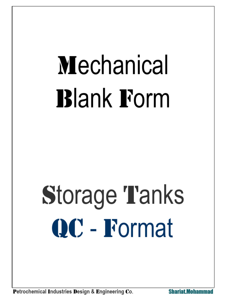 Mechanical Blank Form | PDF | Welding | Construction
