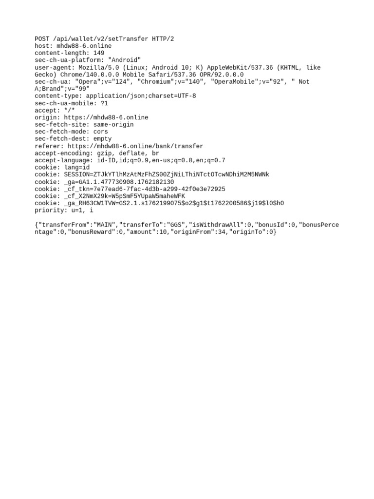 HTTP Raw | PDF