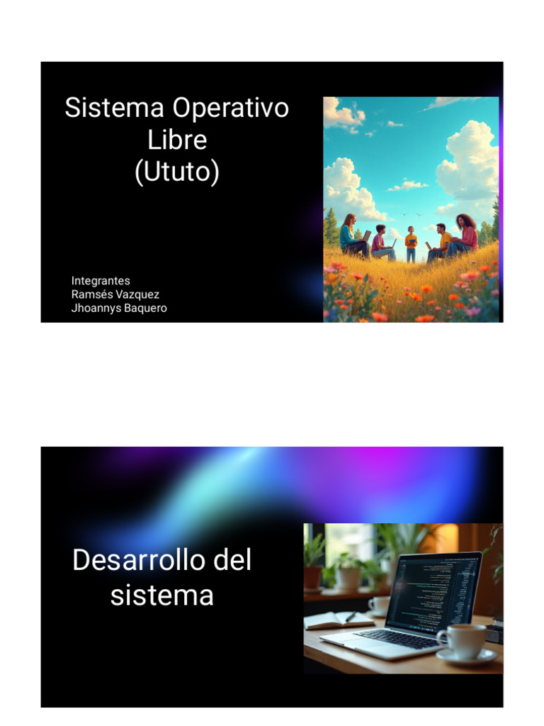 Ututo: Sistema Operativo Libre para América Latina | PDF | Software ...