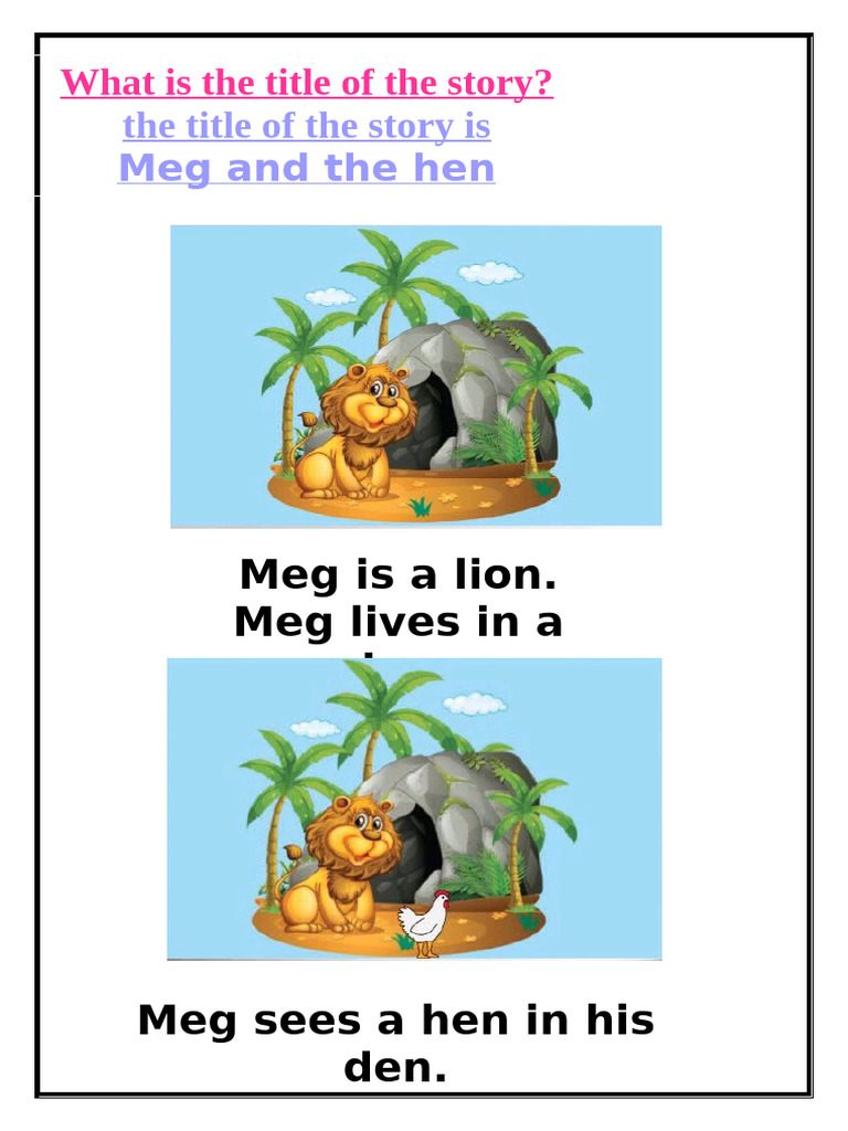 Meg and The Hen | PDF
