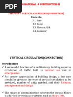 Vertical Circulation in Building Design | PDF | Stairs | Elevator