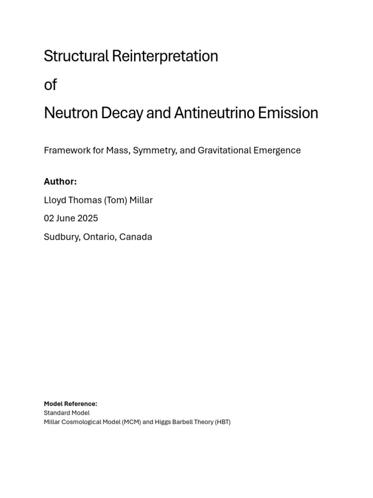 2025 06 02 Antineutrino Emission - Structural Reinterpretation of ...