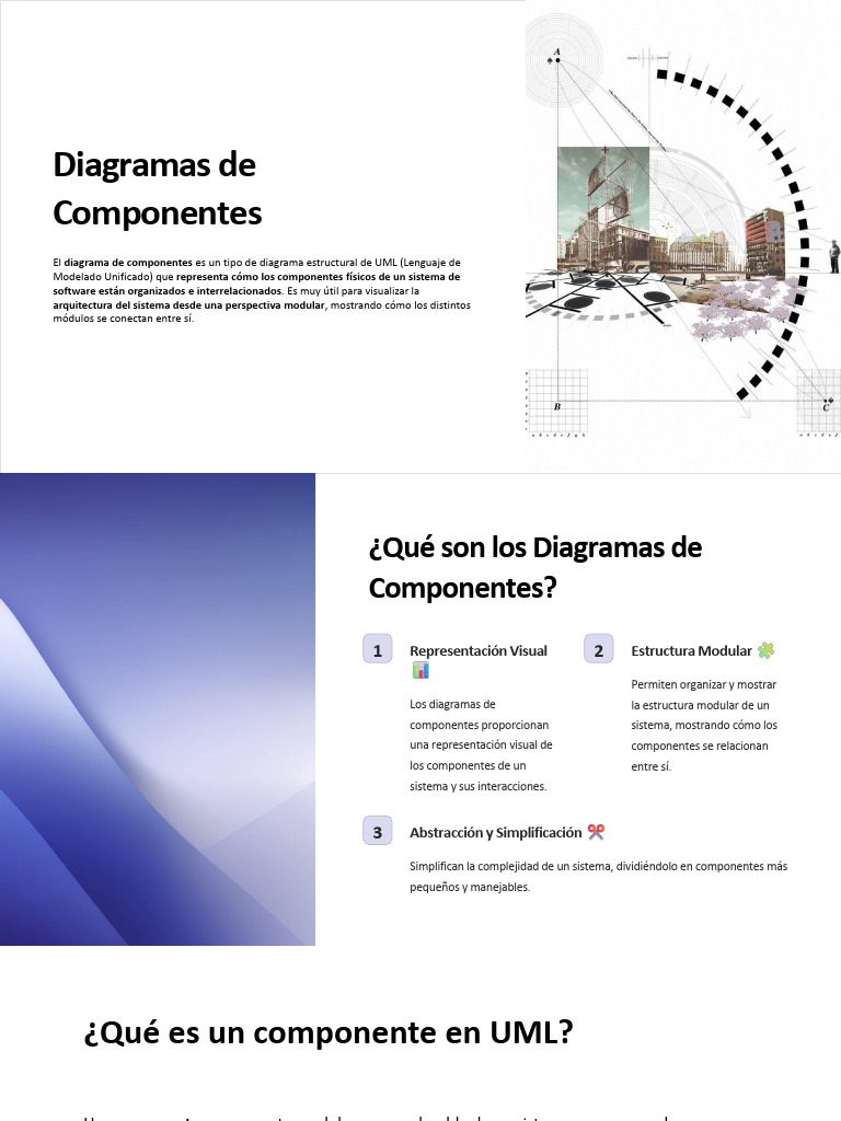 Diagramas de Componentes en UML | PDF | Lenguaje de modelado unificado ...