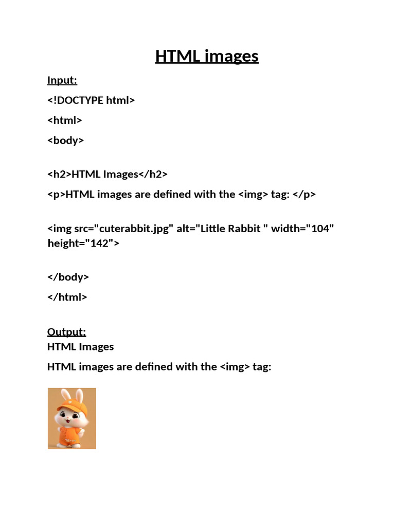 HTML- 2 | PDF | Html Element | Html